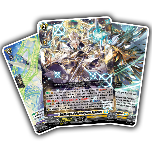 Solrairon | Budget Deck Collection (Cardfight Vanguard Custom Deck) – 50cards