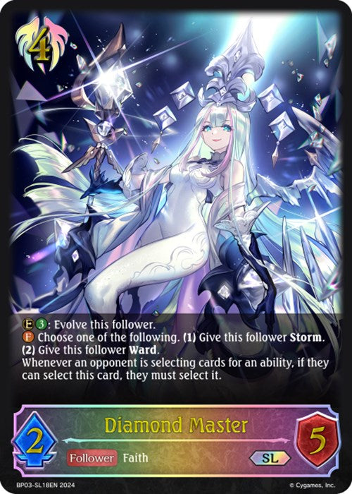 Diamond Master (BP03-SL18EN) [Flame of Laevateinn] – 50cards