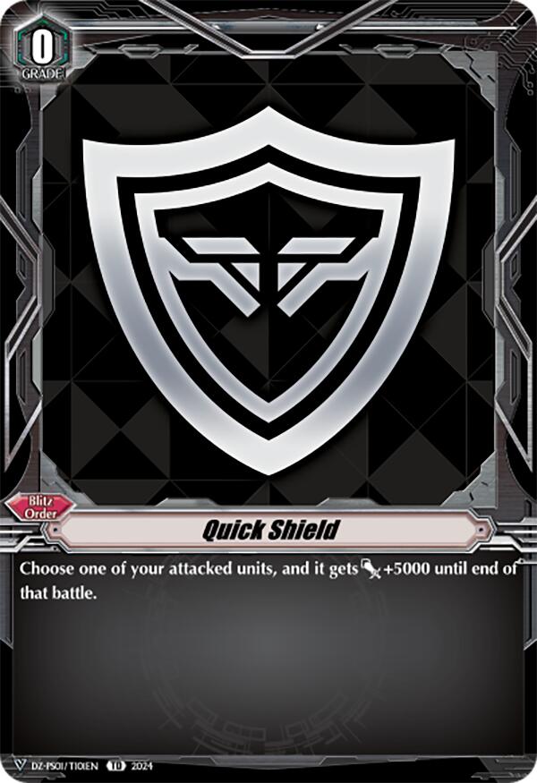 Quick Shield (DZ-PS01/TI01EN) [DZ-PS01: Premium Deckset "Jewel Knight" – 50cards