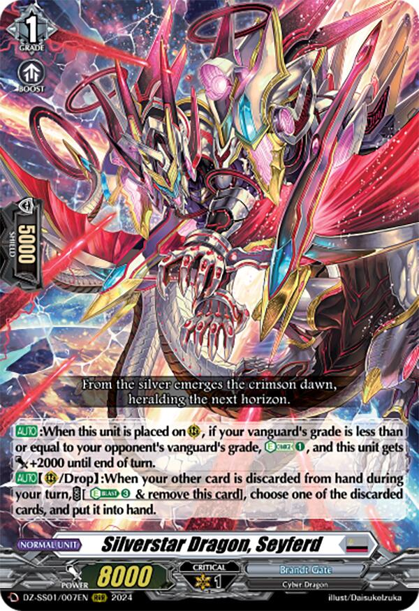 Silverstar Dragon, Seyferd (DZ-SS01/007EN) [Festival Booster 2024] – 50cards