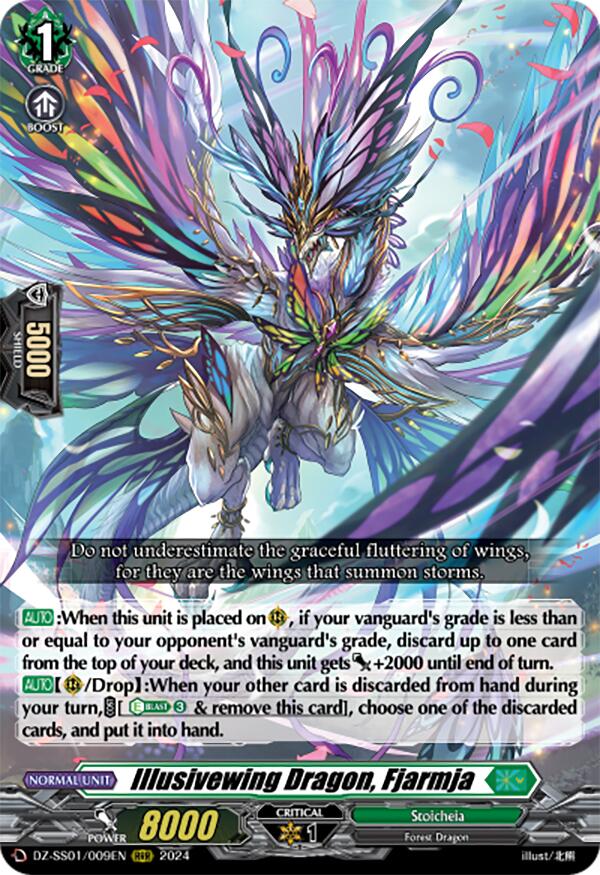 Illusivewing Dragon, Fjarmja (DZ-SS01/009EN) [Festival Booster 2024] – 50cards