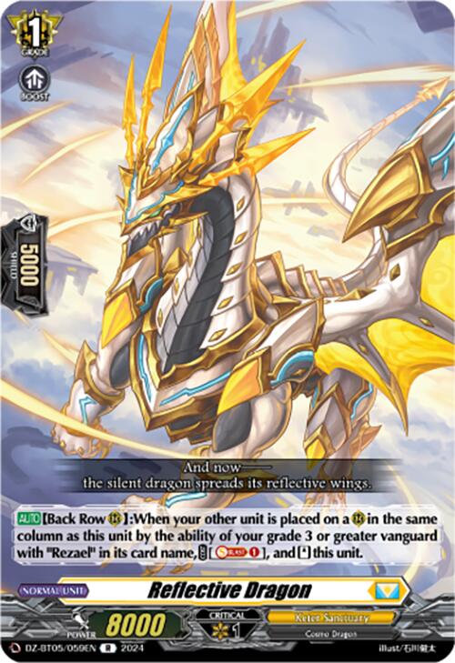 Reflective Dragon (DZ-BT05/059EN) [DZ-BT05: Omniscient Awakening] – 50cards