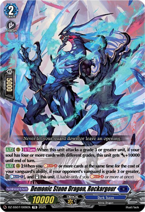Demonic Stone Dragon, Rockargour (DZ-SS07/009EN) [DZ-SS07: Master Deck – 50cards