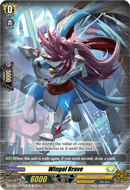 Wingal Brave (DZ-SS08/045EN) – 50cards