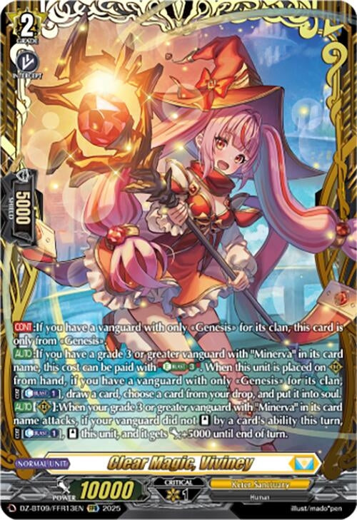 Clear Magic, Viviney (FFR) (DZ-BT09/FFR13EN) – 50cards