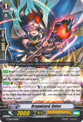 Dragwizard, Knies (G-TD10/009EN) [Ritual of Dragon Sorcery] – 50cards
