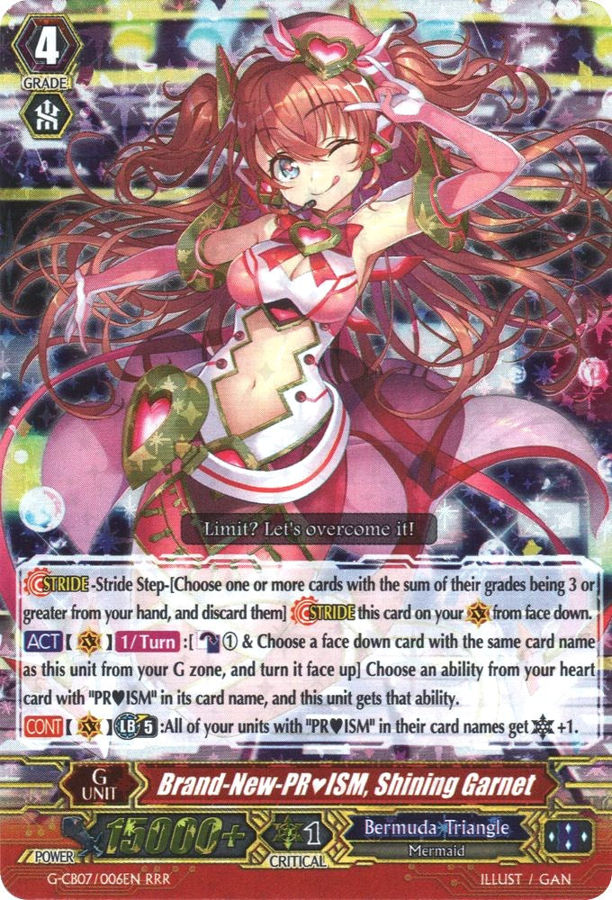 Brand-New-PRISM, Shining Garnet (G-CB07/006EN) [Divas' Festa] – 50cards