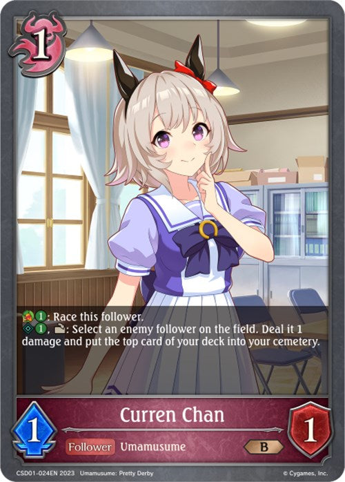 Curren Chan (CSD01-024EN) [Ready, Set, Umamusume!] – 50cards