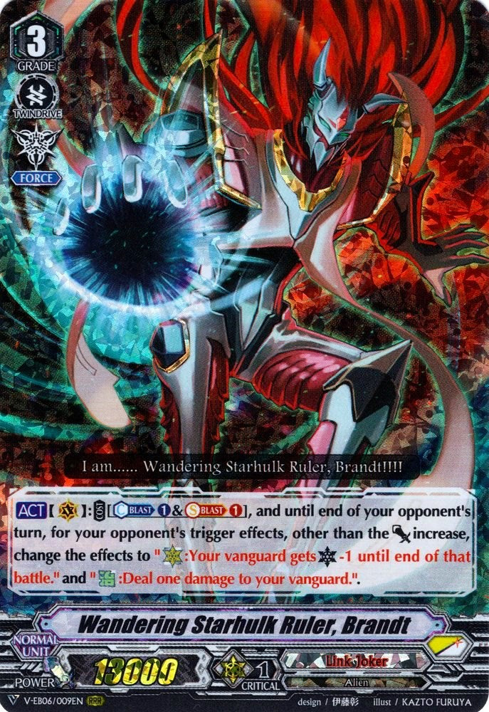 Wandering Starhulk Ruler, Brandt (V-EB06/009EN) [Light of Salvation, L – 50cards