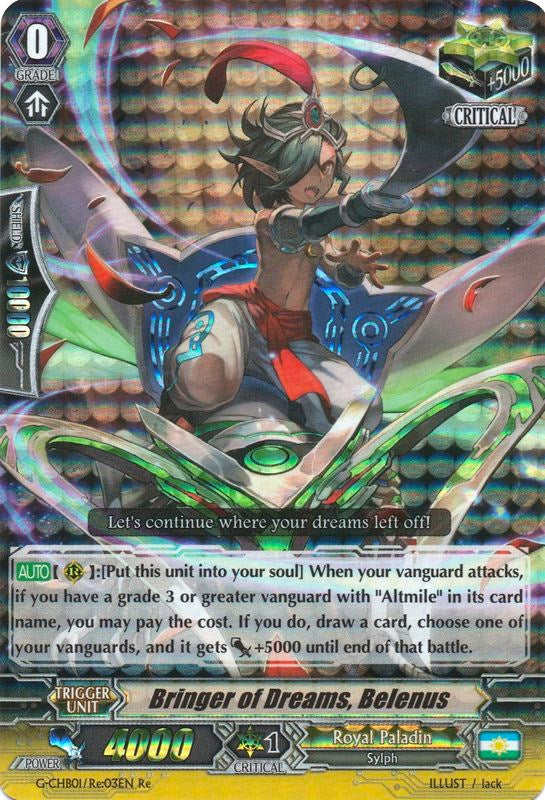 Bringer of Dreams, Belenus (G-CHB01/Re:03EN) [TRY3 NEXT] – 50cards