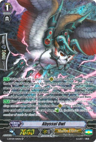 Abyssal Owl (G-BT09/S14EN) [Divine Dragon Caper] – 50cards