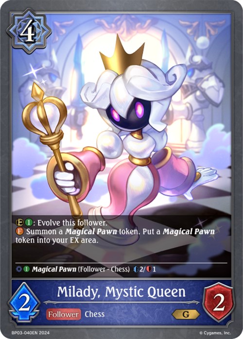 Milady, Mystic Queen (BP03-040EN) [Flame of Laevateinn] – 50cards