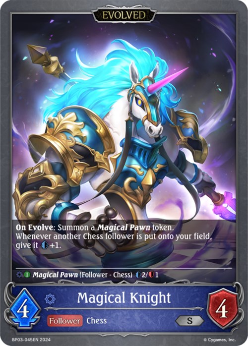Magical Knight (Evolved) (BP03-045EN) [Flame of Laevateinn] – 50cards