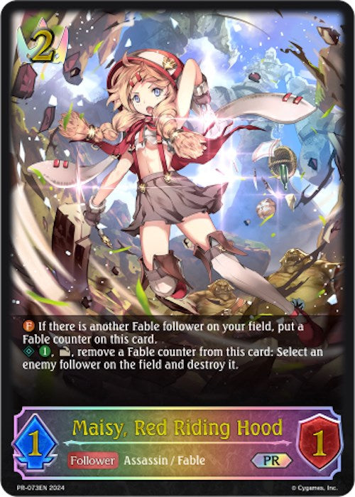 Maisy, Red Riding Hood (PR-073EN) [Promotional Cards] – 50cards