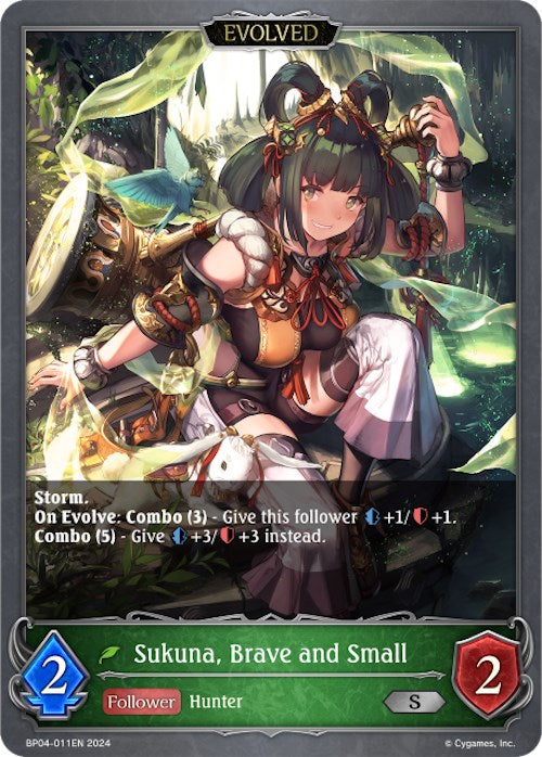 Sukuna, Brave and Small (Evolved) (BP04-011EN) [Cosmic Mythos] – 50cards
