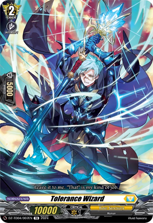 Tolerance Wizard (DZ-TD04/007EN) [Start Up Trial Deck: Keter Sanctuary – 50cards