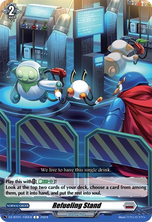 Refueling Stand (DZ-BT01/106EN) [Fated Clash] – 50cards