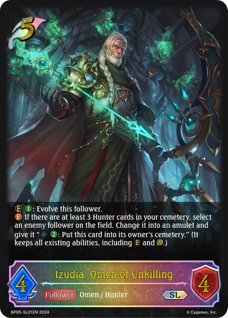 Izudia, Omen of Unkilling (BP05-SL01EN) [Omens Eternal] – 50cards