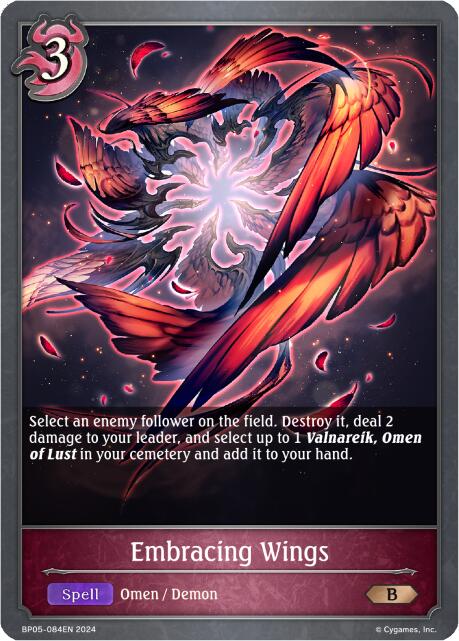 Embracing Wings (BP05-084EN) [Omens Eternal] – 50cards