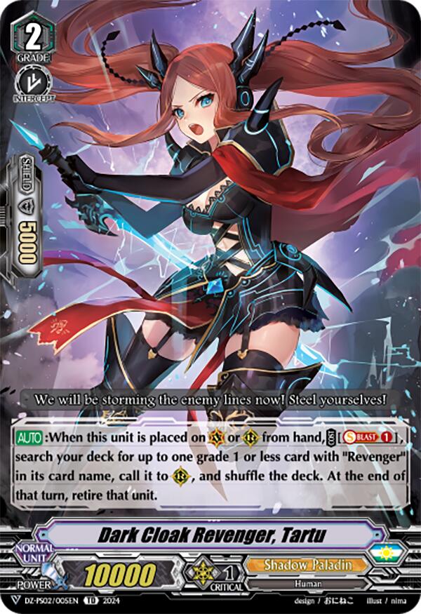 Dark Cloak Revenger, Tartu (DZ-PS02/005EN) [DZ-PS02: Premium Deckset “ – 50cards
