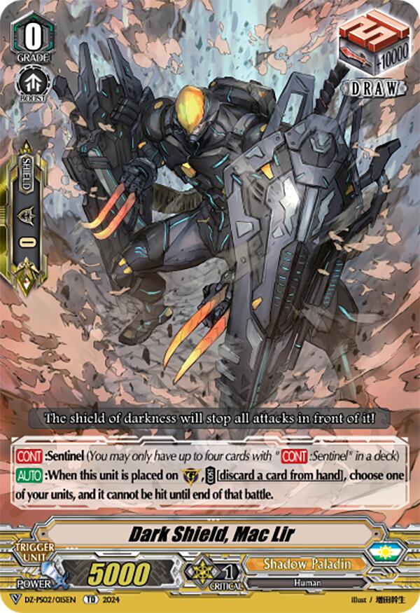 Dark Shield, Mac Lir (DZ-PS02/015EN) [DZ-PS02: Premium Deckset “Reveng – 50cards