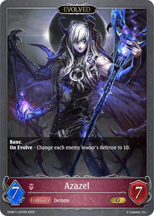 Azazel (Evolved) (GFB01c-031EN) [GFB01: Gloryfinder Bundle 01: Guide t ...