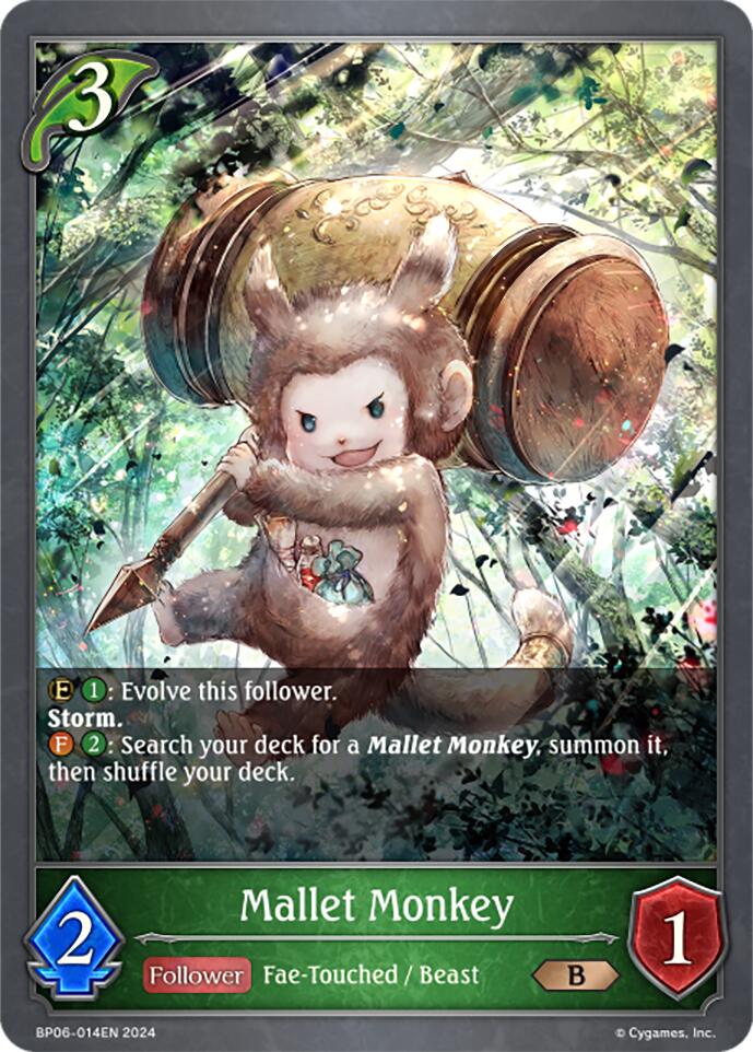 Mallet Monkey (BP06-014EN) [Paragons of the Colosseum] – 50cards