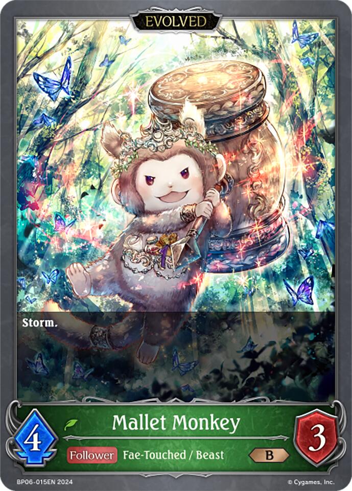 Mallet Monkey (Evolved) (BP06-015EN) [Paragons of the Colosseum] – 50cards