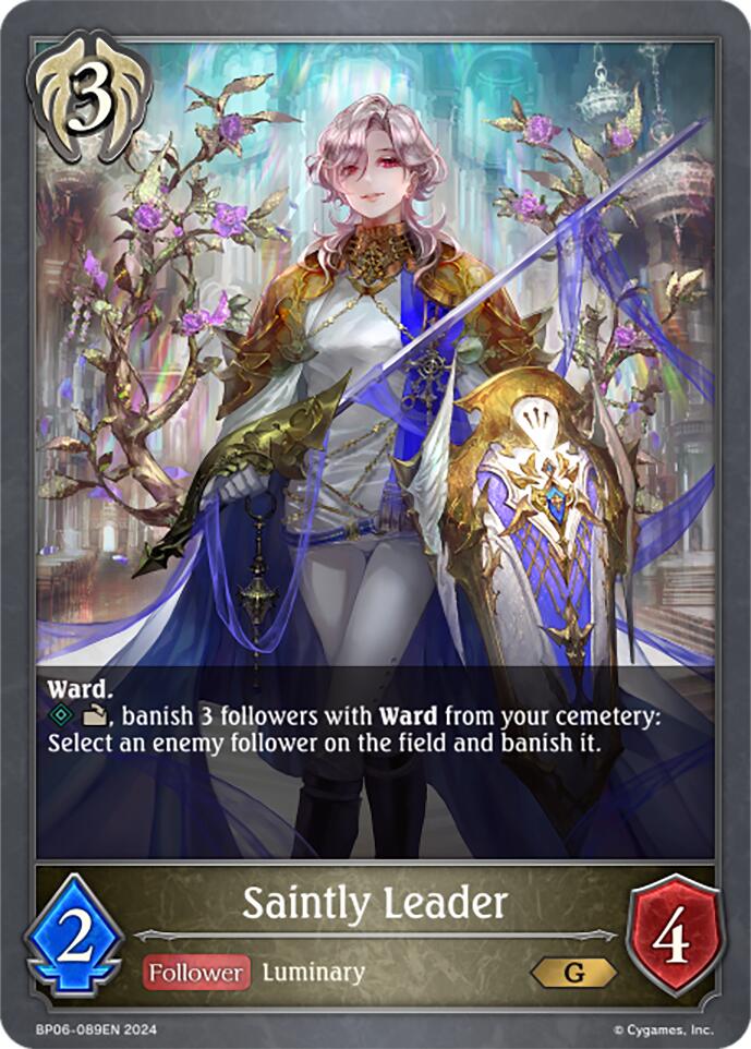 Saintly Leader (BP06-089EN) [Paragons of the Colosseum] – 50cards