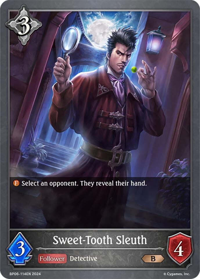 Sweet-Tooth Sleuth (BP06-114EN) [Paragons of the Colosseum] – 50cards