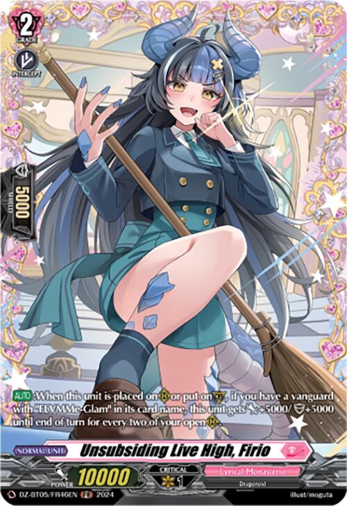 Unsubsiding Live High, Firio (DZ-BT05/FR46EN) [DZ-BT05: Omniscient Awa – 50cards