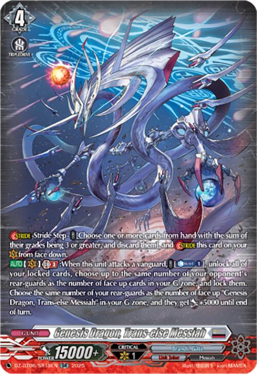Genesis Dragon, Trans-else Messiah (DZ-BT06/SR18EN) [DZ-BT06: Generati – 50cards