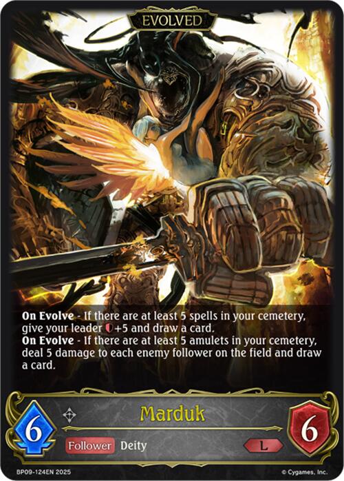 Marduk (Evolved) (BP09-124EN) [Duet of Dawn and Dusk] – 50cards