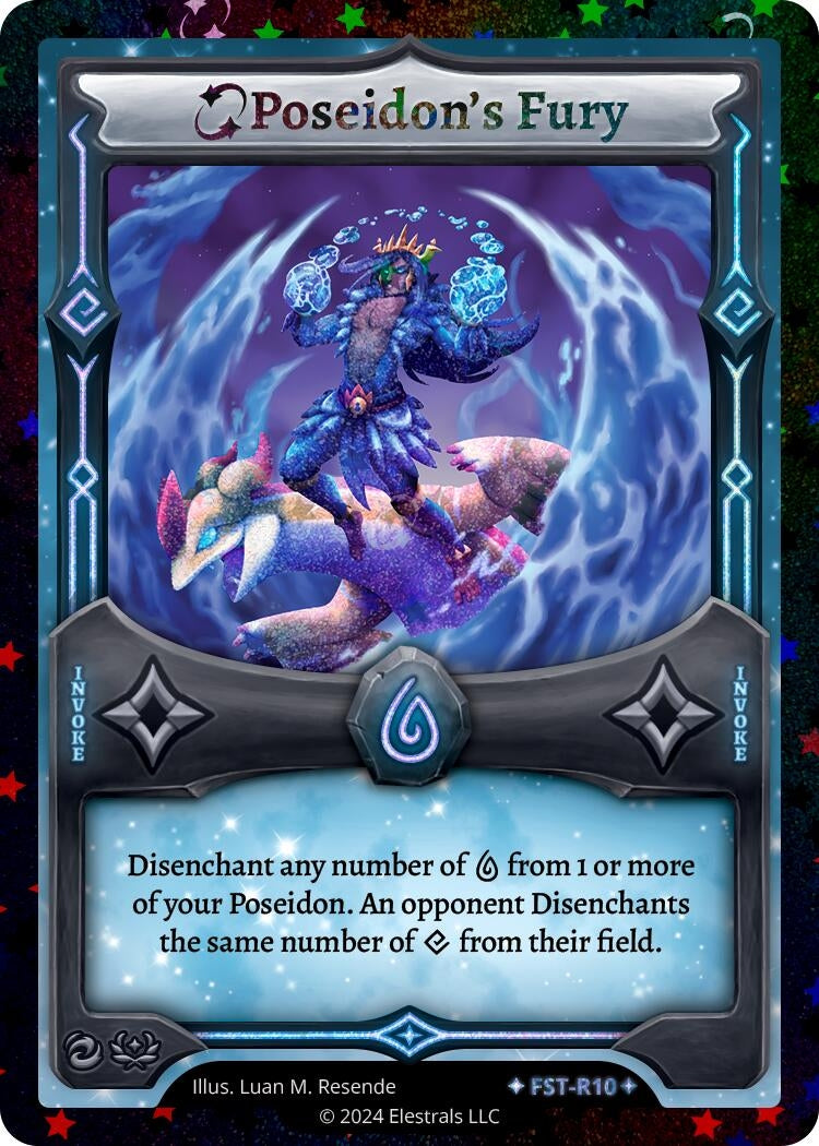 Poseidon's Fury (Stellar) (FST-R10) – 50cards