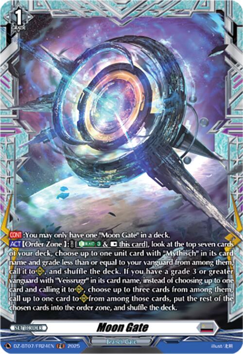 Moon Gate (DZ-BT07/FR24EN) [DZ-BT07: Moon Fangs & Cerulean Blaze] – 50cards
