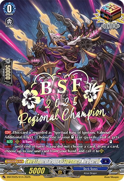 Sword Emperor Dragon of Supremacy, Mordigarrah (Regional Champion) (BS ...