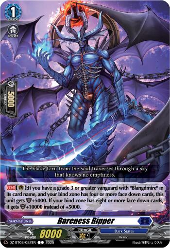 Bareness Ripper (DZ-BT08/082EN) [DZ-BT08: Knights 0f Rebirth] – 50cards
