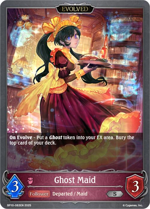 Ghost Maid (Evolved) (BP10-083EN) [Gods of the Arcana] – 50cards