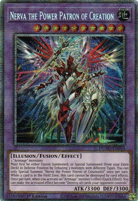 Nerva the Power Patron of Creation (Starlight Rare) (DUAD-EN033) – 50cards