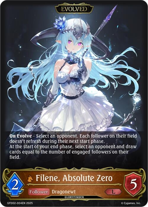 Filene, Absolute Zero (Evolved) (GFD02-004EN) – 50cards
