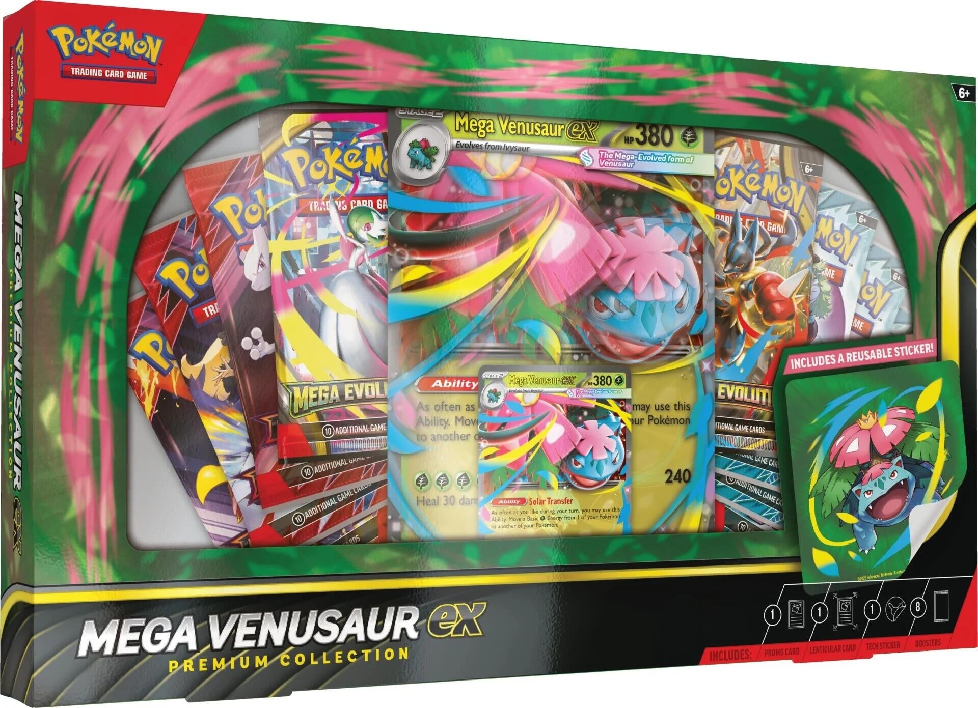 Mega Venusaur ex Premium Collection – 50cards