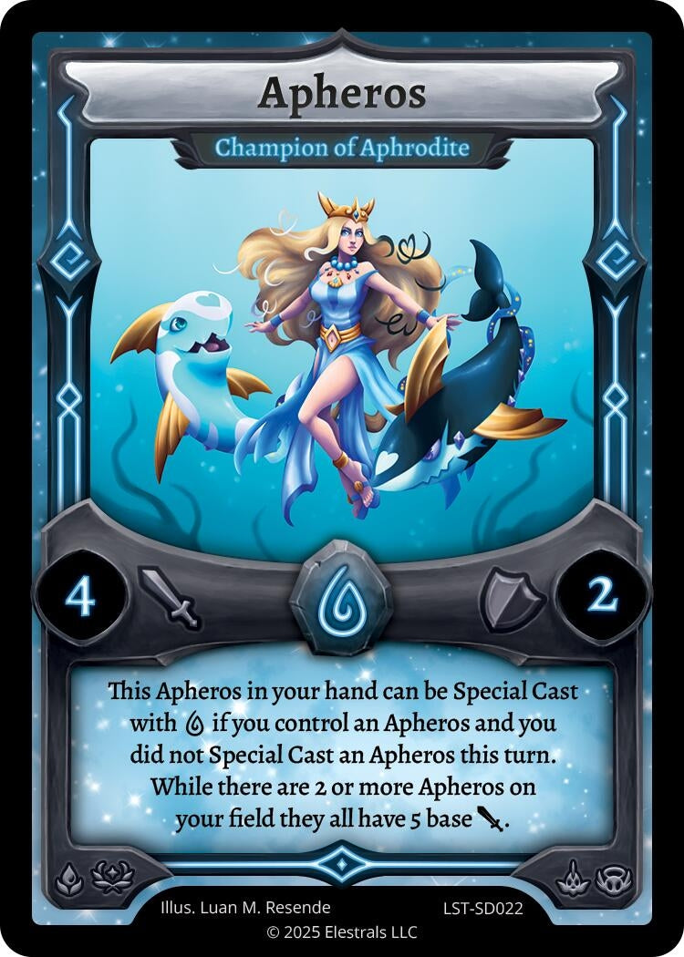 Apheros - Champion of Aphrodite (LST-SD022) – 50cards