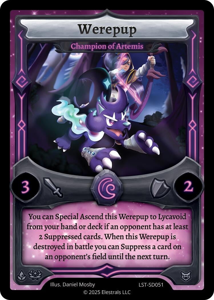 Werepup - Champion of Artemis (LST-SD051) – 50cards