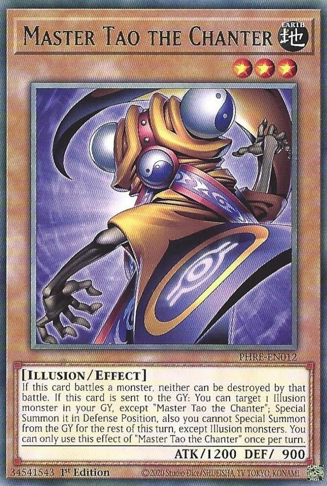 Master Tao the Chanter (PHRE-EN012) – 50cards
