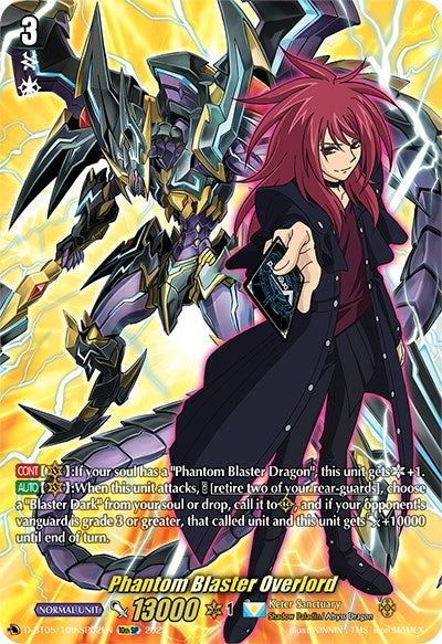 Phantom Blaster Overlord (D-BT05/10thSP02EN) [Triumphant Return of the ...