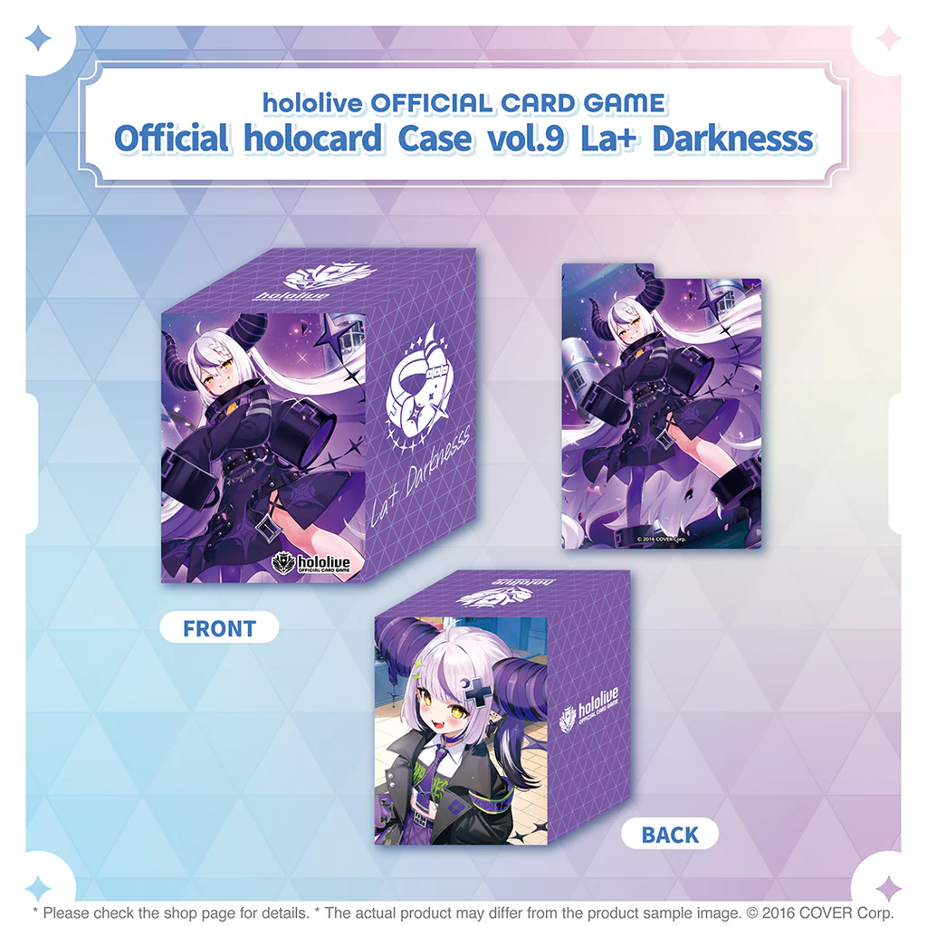 La+ Darkness Vol.9 | Hololive Official Deck Case – 50cards