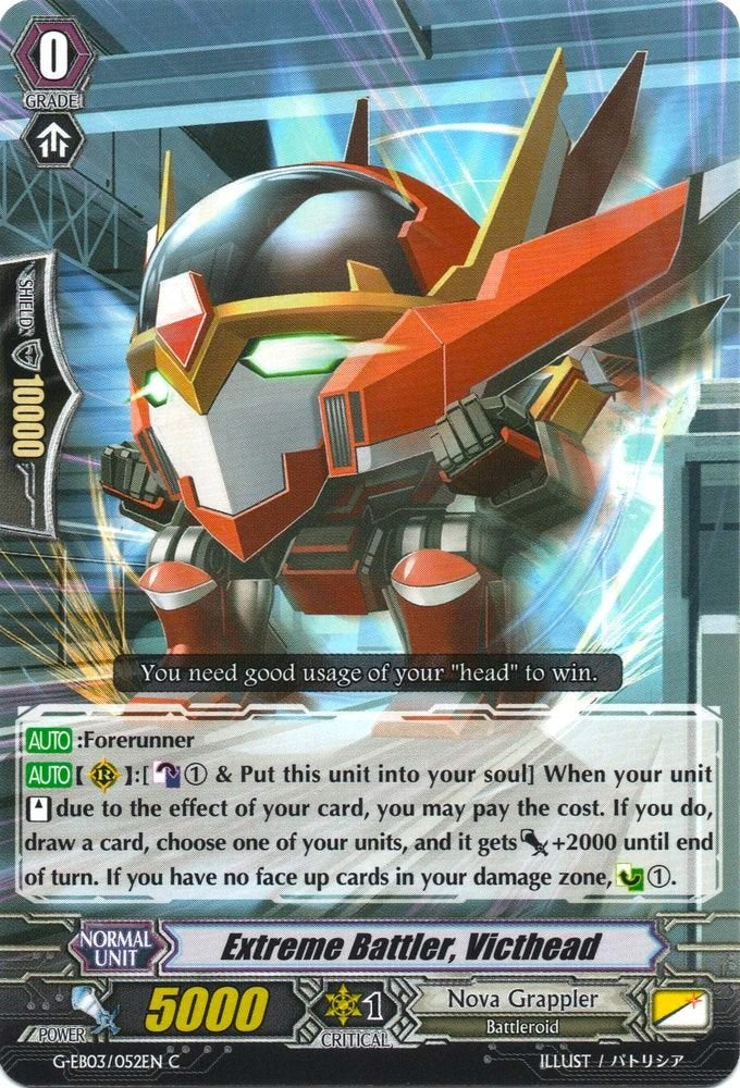 Extreme Battler, Victhead (G-EB03/052EN) [The GALAXY STAR GATE] – 50cards