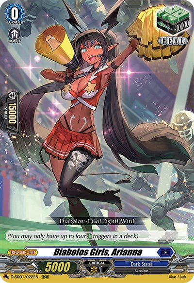 Diabolos Girls, Arianna (D-SS01/022EN) [Festival Collection 2021] – 50cards