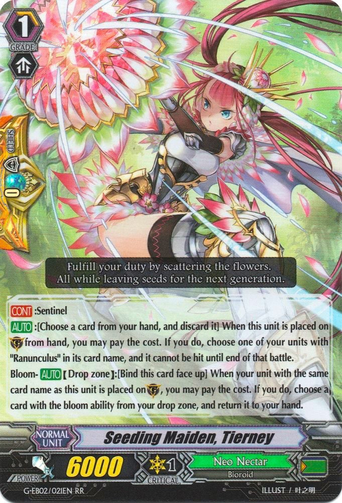 Seeding Maiden, Tierney (G-EB02/021EN) [The AWAKENING ZOO] – 50cards
