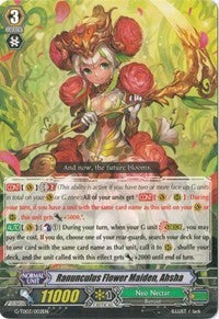 Ranunculus Flower Maiden, Ahsha (G-TD03/002EN) [Flower Maiden of Purit – 50cards